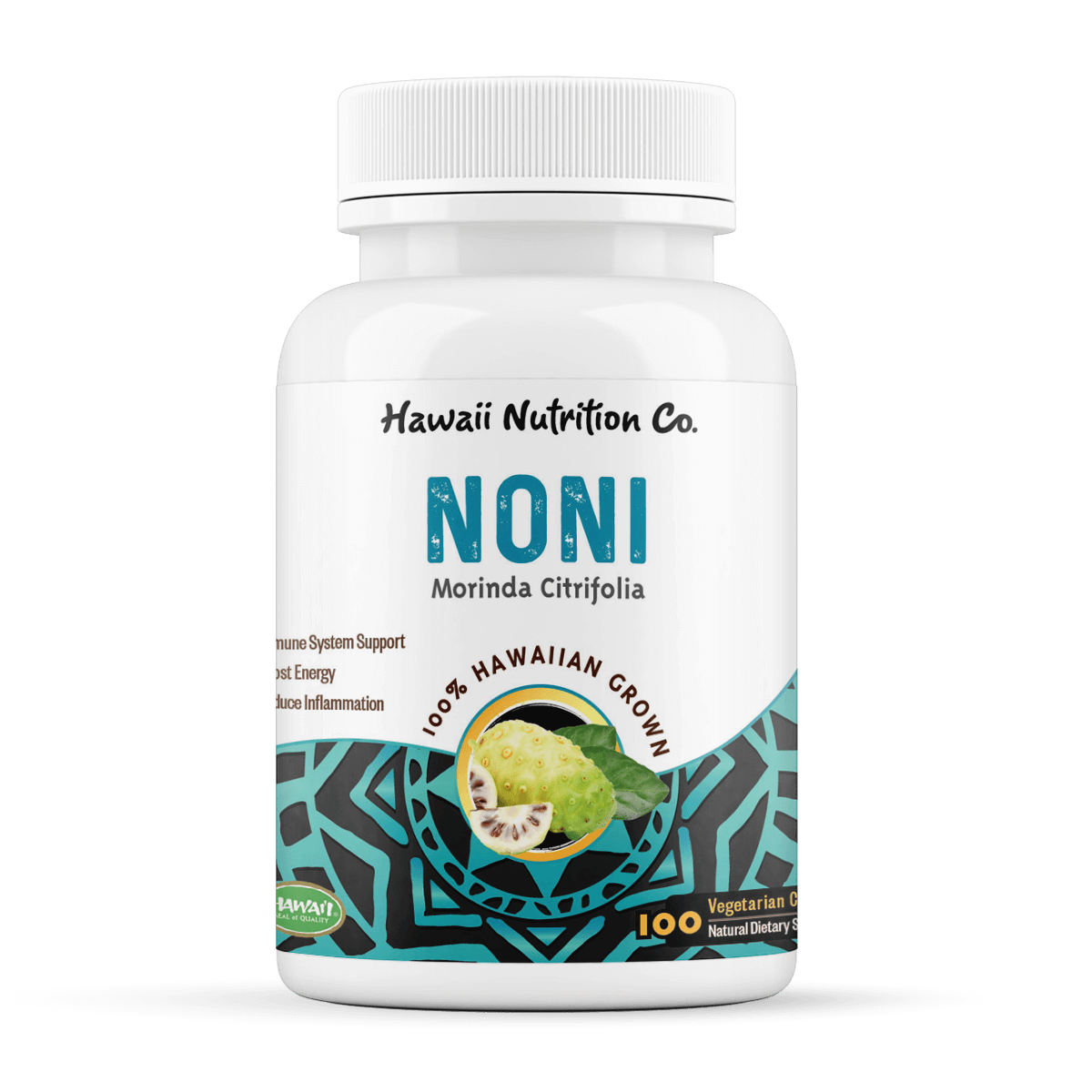 3-Pack Hawaiian Noni Capsules 100 count | Hawaii Nutrition Company