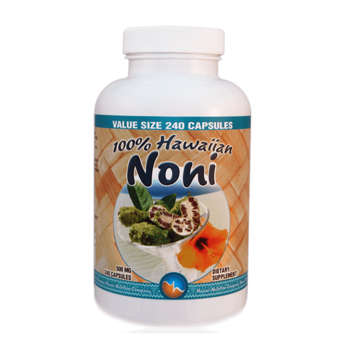 3 Bottles of Hawaiian Noni Capsules 240 count | Hawaii Nutrition Company