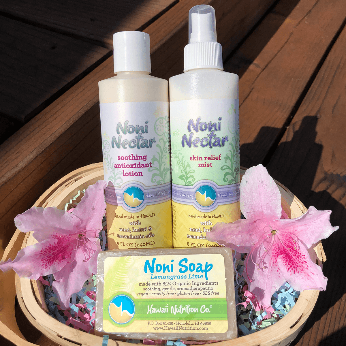 Noni Full Size Body Care Gift Set | Hawaii Nutrition Company